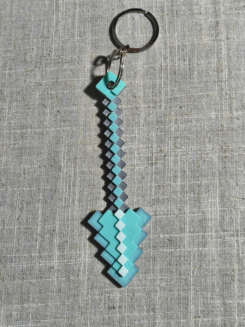 Minecraft Spear Keychain by AndresT MakerWorld: Download Free 3D Models