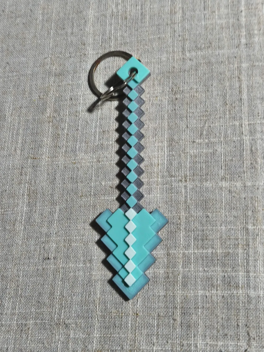 Minecraft Spear Keychain by AndresT MakerWorld: Download Free 3D Models