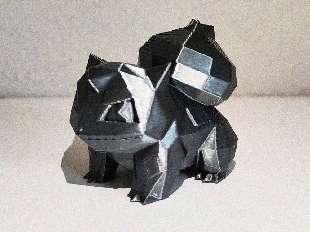 Bulbasaur Low Poly Pokémon - Free 3D Print Model - MakerWorld