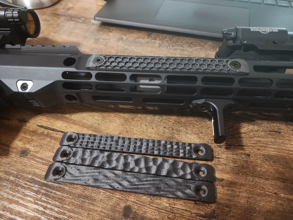 3 Slot MLOK Covers - Free 3D Print Model - MakerWorld