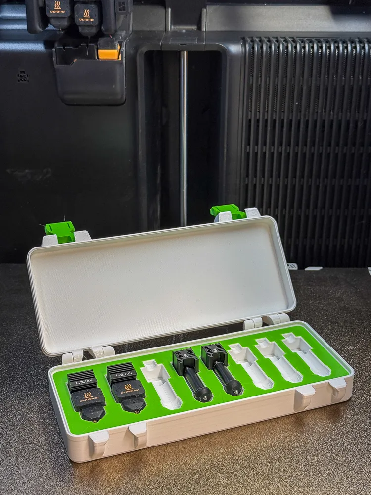 SnapLock Box for a set of Bambu Lab H2C Hotends - Free 3D Print Model ...