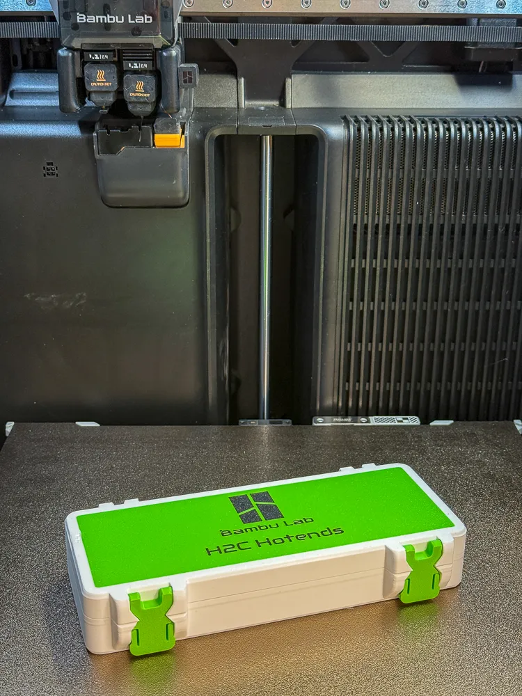 SnapLock Box for a set of Bambu Lab H2C Hotends - Free 3D Print Model ...