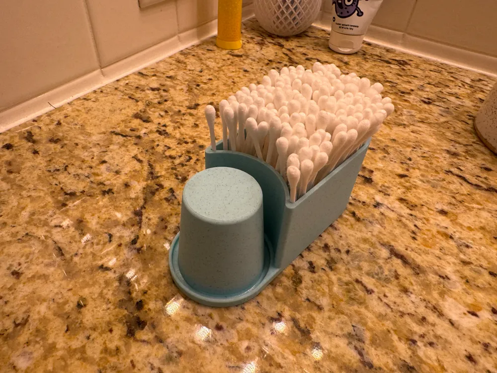 Dixie Cup & Q-tip Holder by Theshort - MakerWorld
