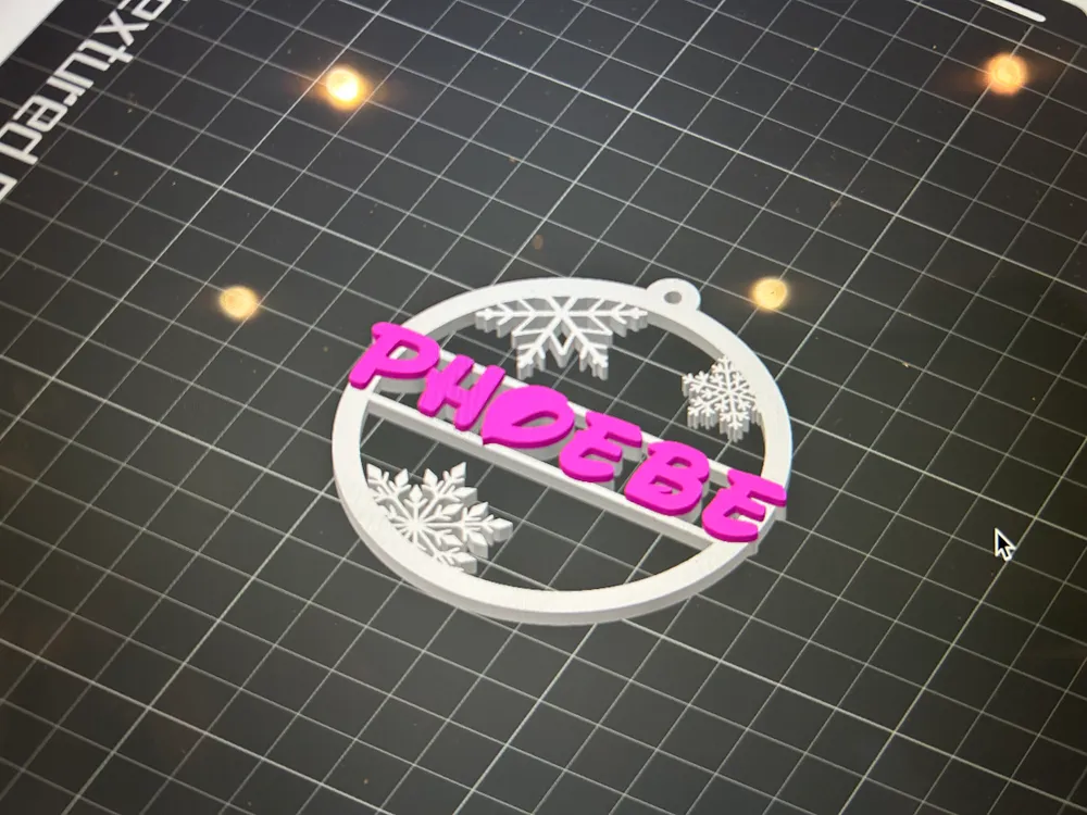 Phoebe Christmas decoration by KENPRINT - MakerWorld