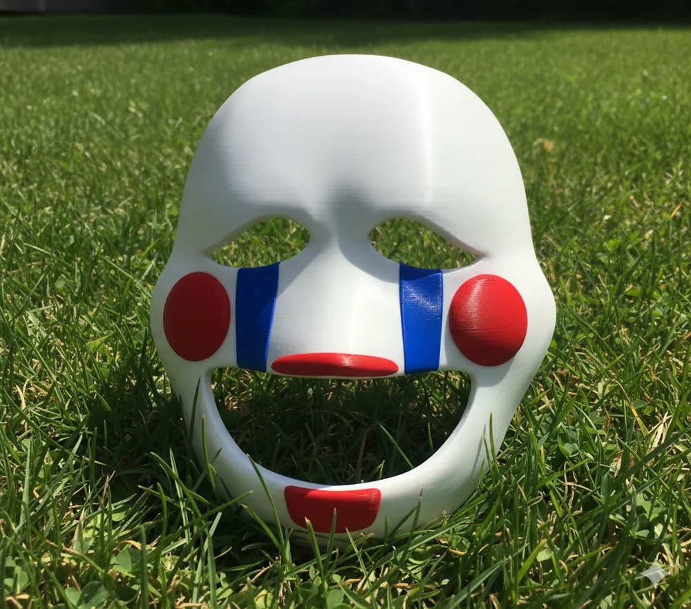 Five Night's At Freddys Movie 2 Marionette Mask - Free 3D Print Model ...