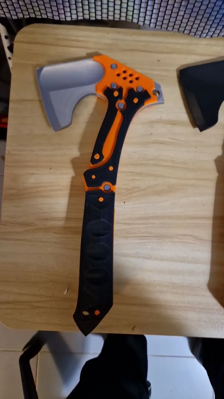 Tactical Axe "A-Team X2" by Tetsuo MakerWorld: Download Free 3D Models