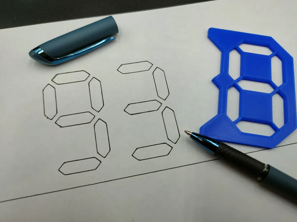 Alphanumeric lettering guide by Izzodesign74 MakerWorld: Download Free 3D Models