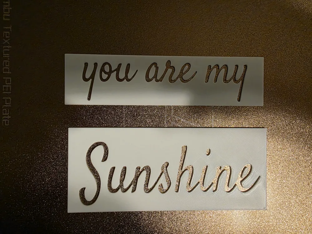 You Are My Sunshine Stencil by plaverty23 - MakerWorld