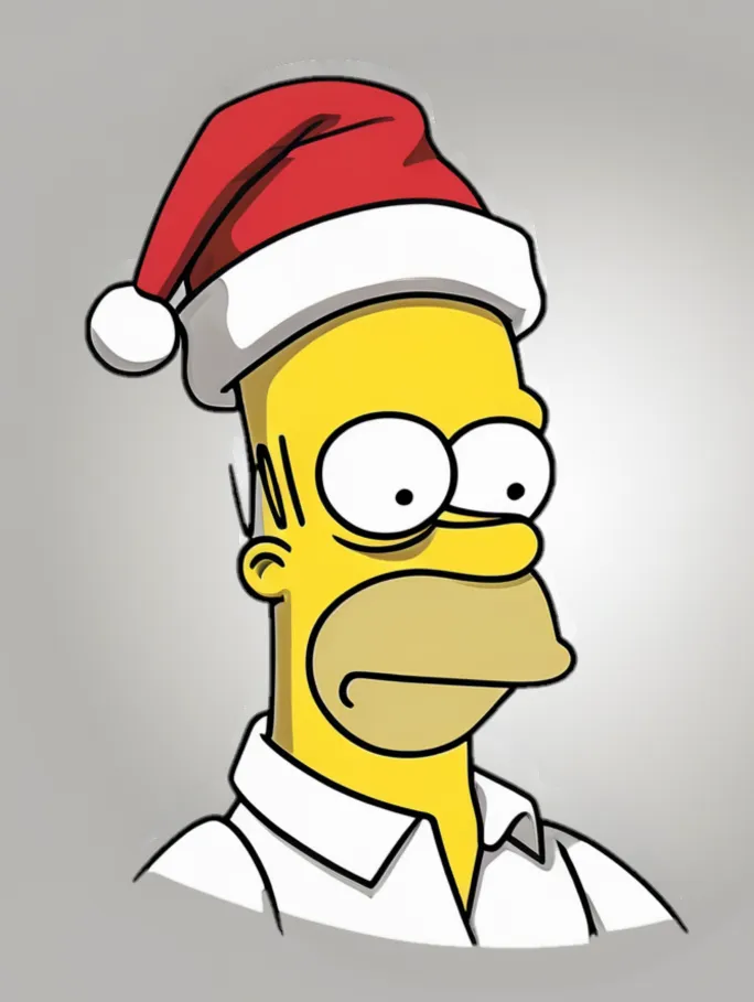 Homer Christmas by lucamoretti86 - MakerWorld