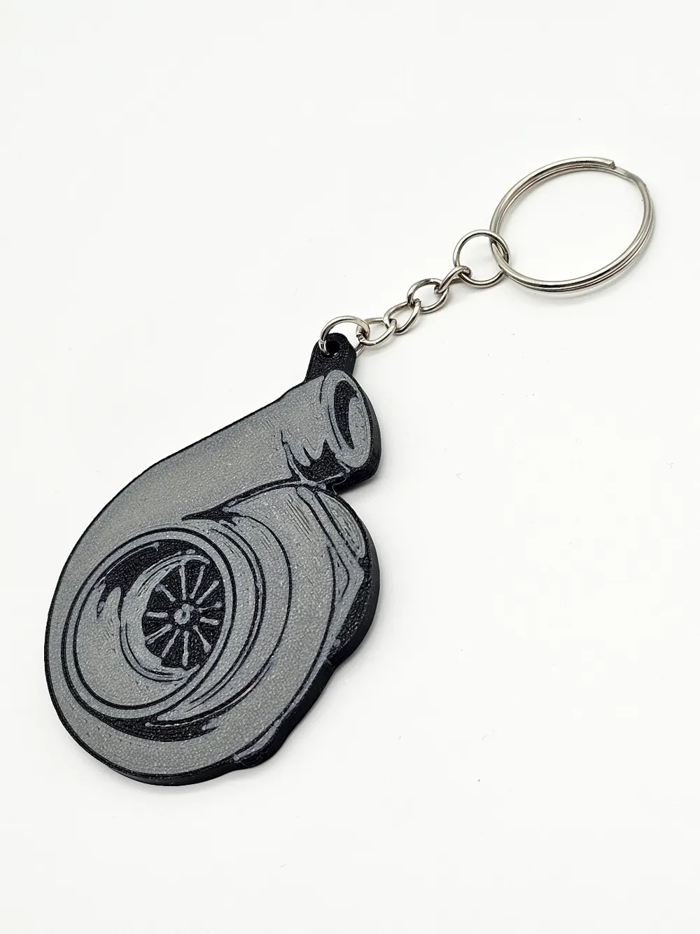 Turbocharger Keychain - Free 3D Print Model - MakerWorld