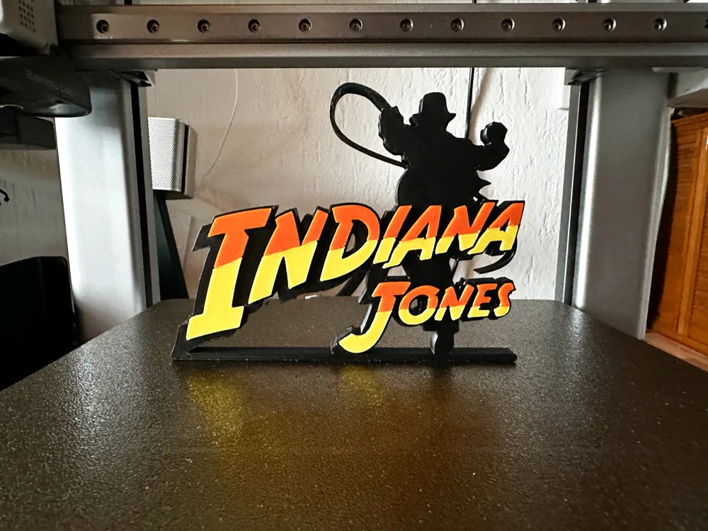 Indiana Jones Logo Sign by 3DRiccardo MakerWorld: Download Free 3D Models