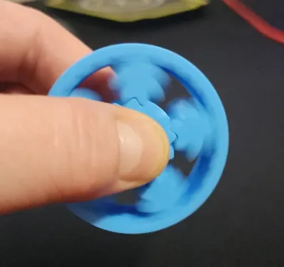 Gear Fidget Spinner by LongBeachRaider - MakerWorld