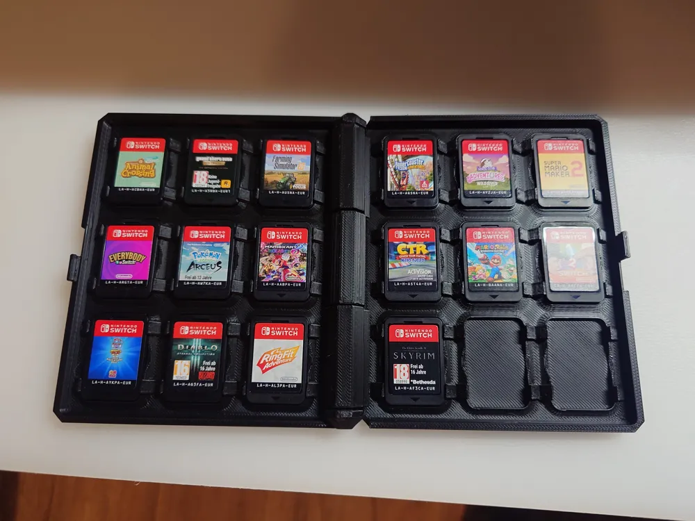 Nintendo Switch game case - Free 3D Print Model - MakerWorld