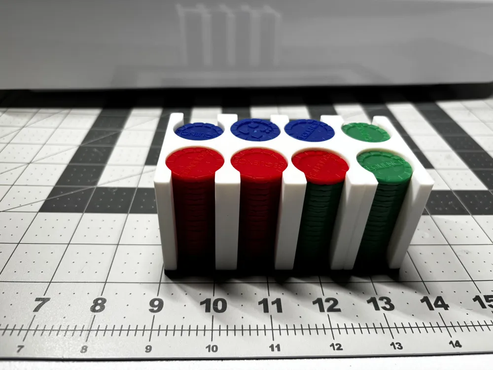 Sequence Game Chip or 25mm chip size holder by PJK007 MakerWorld ...
