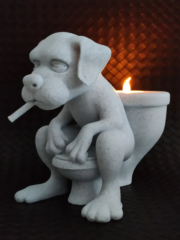 Hangover Buddy - WC decor / LED tealight Holder by RUMcajz MakerWorld ...