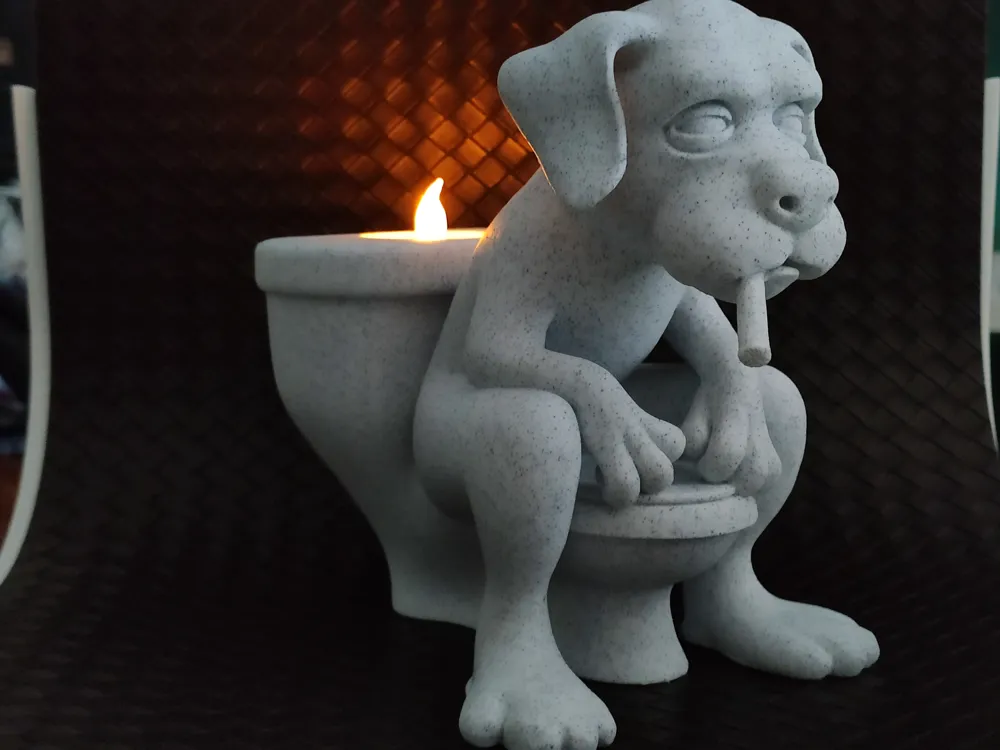 Hangover Buddy - WC decor / LED tealight Holder by RUMcajz MakerWorld ...