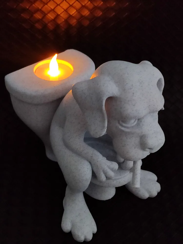 Hangover Buddy - WC decor / LED tealight Holder by RUMcajz MakerWorld ...