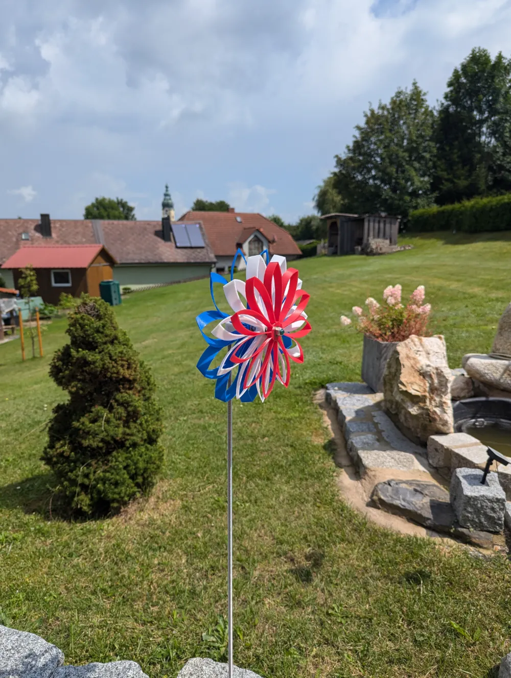Flower Like Windmill - Free 3D Print Model - MakerWorld