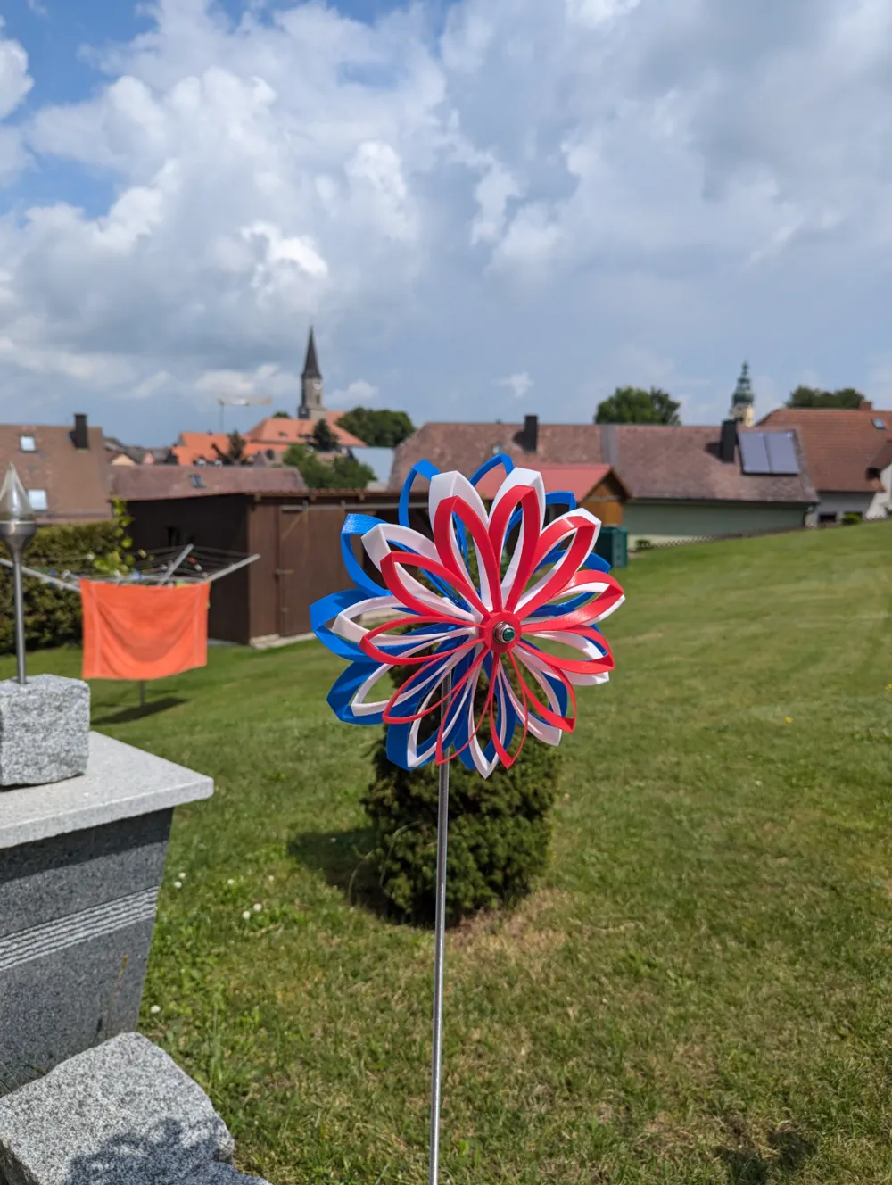 Flower Like Windmill - Free 3D Print Model - MakerWorld