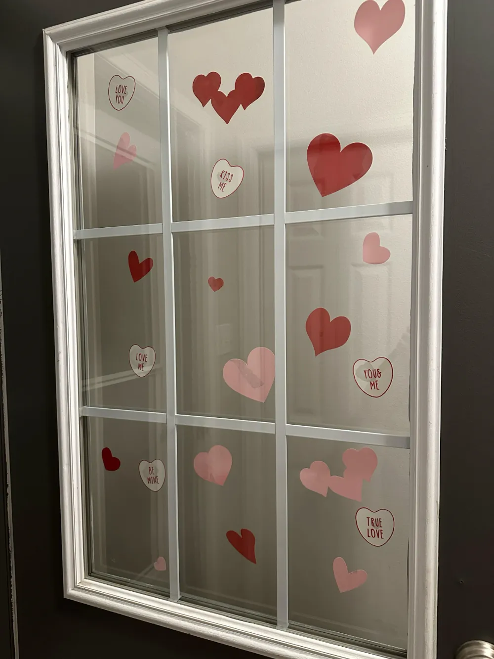 Heart Shaped Valentine's Day Window Cling Stickers by mofman - MakerWorld