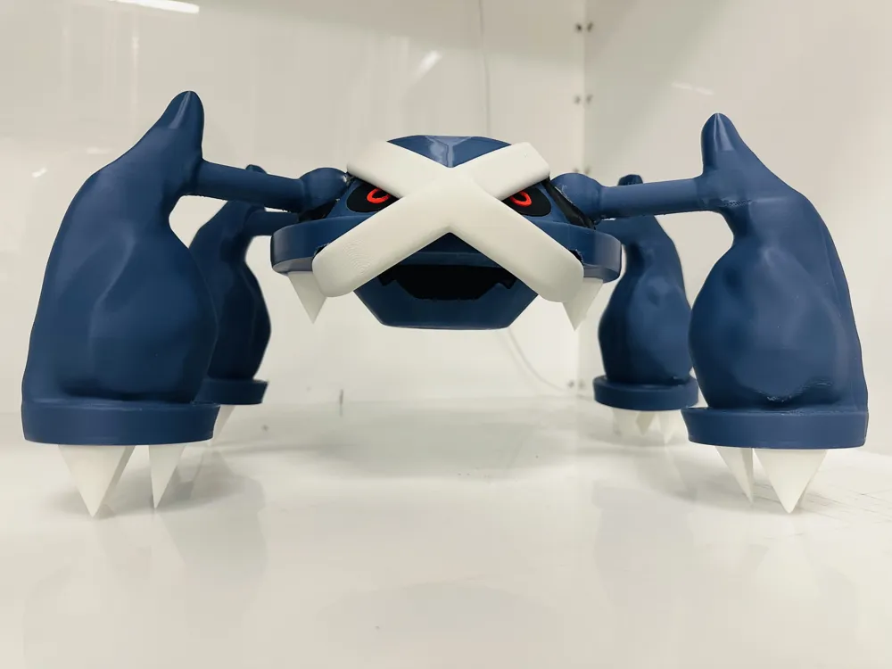 Metagross – Multi-Part, No AMS by Varun MakerWorld: Download Free 3D Models