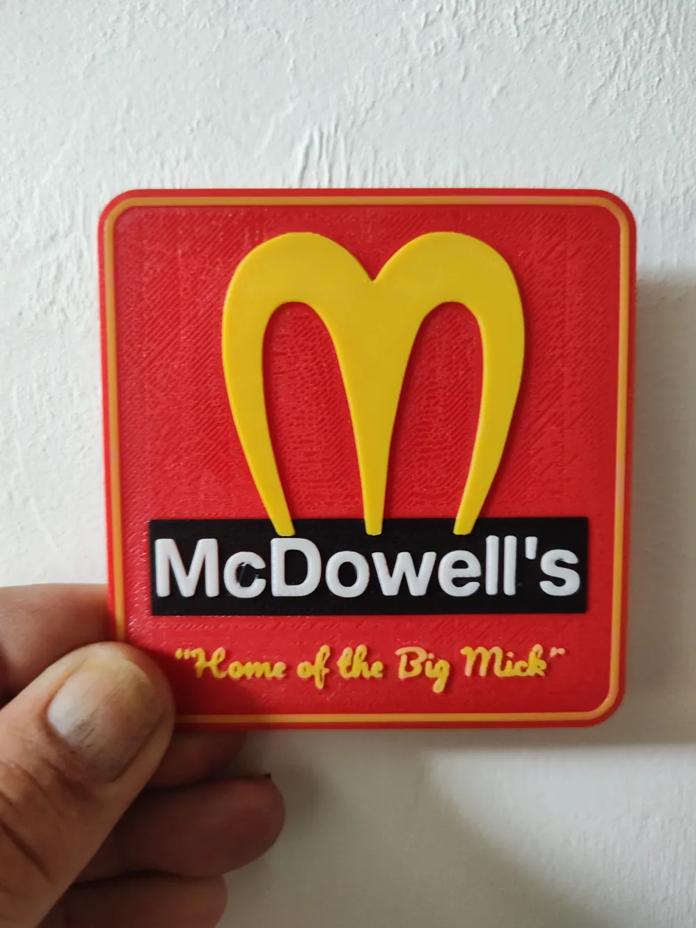 Coming to America - McDowell's Sign by James & Daddy - MakerWorld