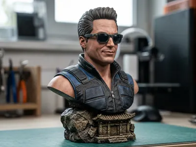 Johnny Cage - Free 3D Print Model - MakerWorld