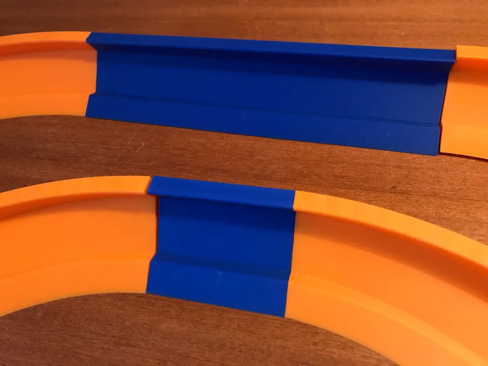 Table Top Track Curve Extender 3", 6" & 10". - Free 3D Print Model ...