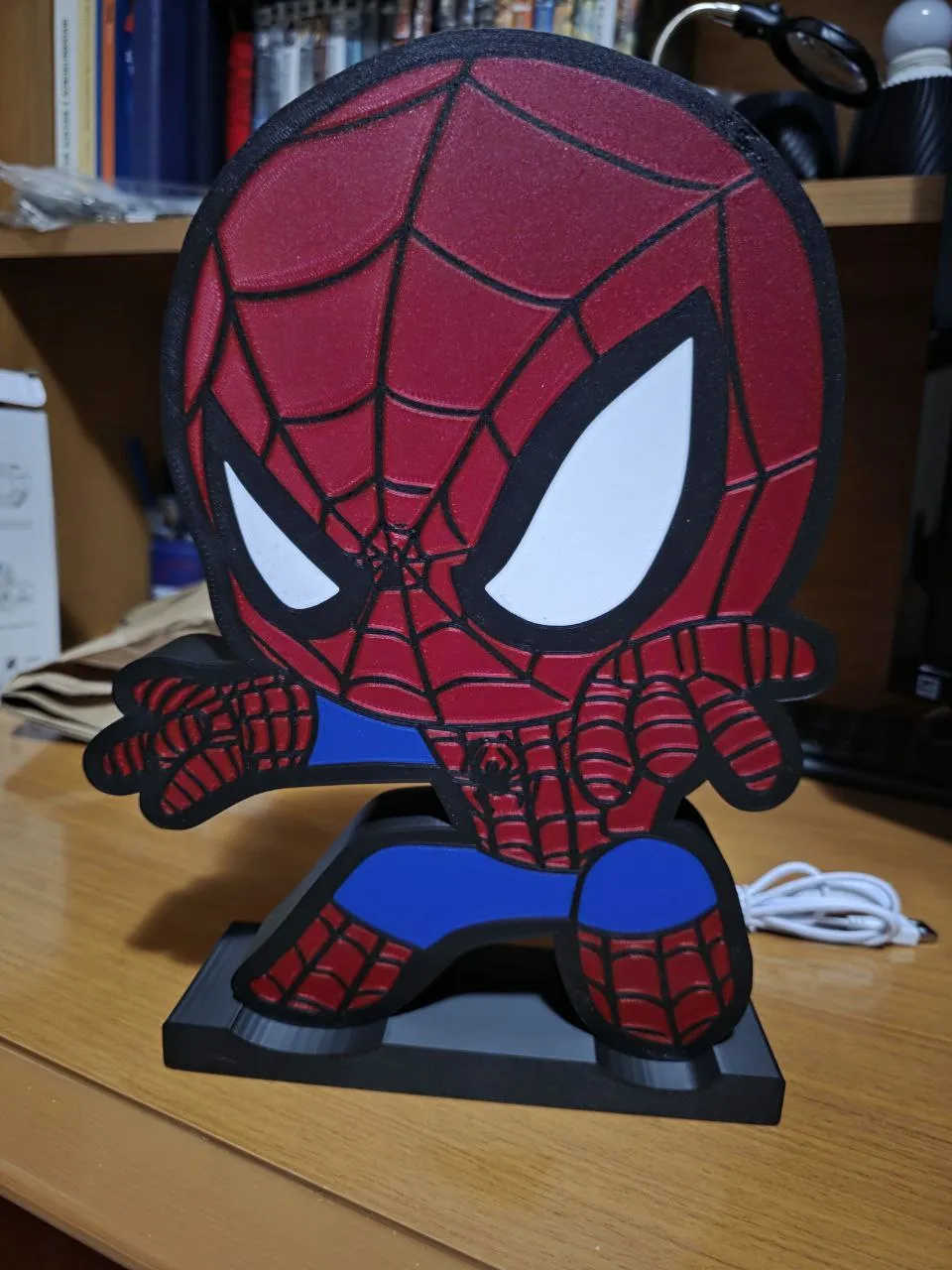 Spider-Man Lightbox - Free 3D Print Model - MakerWorld