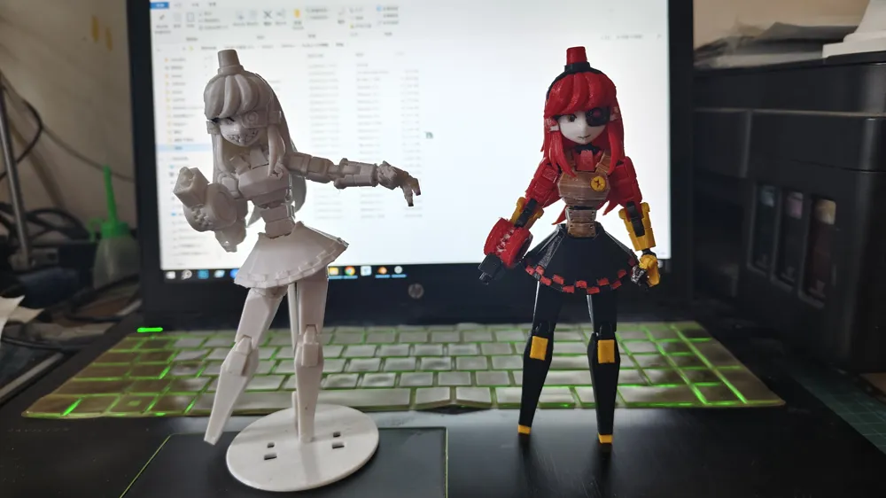 Mimi Sentry Dummy 13 Jointed Figure Articulated Sentry Girl 2.0 Remixed ...