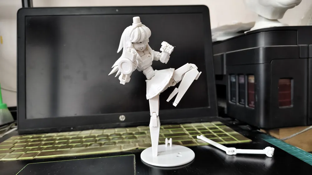 Mimi Sentry Dummy 13 Jointed Figure Articulated Sentry Girl 2.0 Remixed ...