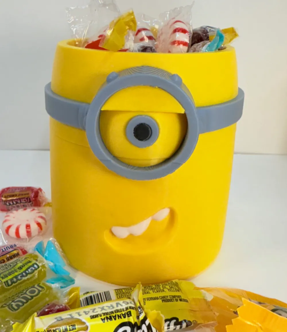 Minions Candy bowl 2 by Layered Visions - MakerWorld