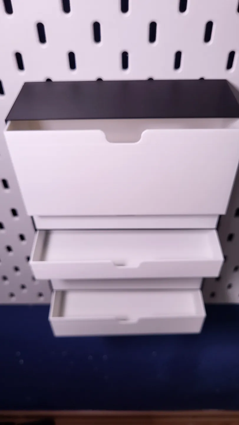 Pegboard Drawer #3 by Art Design. 3D MakerWorld: Download Free 3D Models