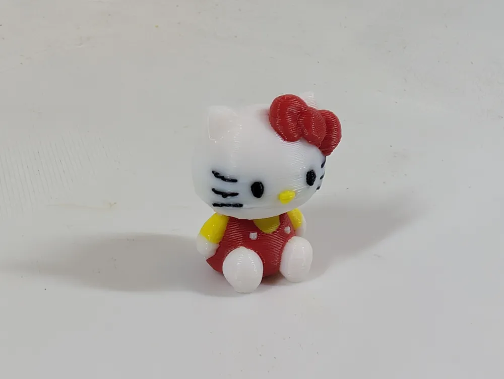 Hello Kitty Mini - Free 3D Print Model - MakerWorld