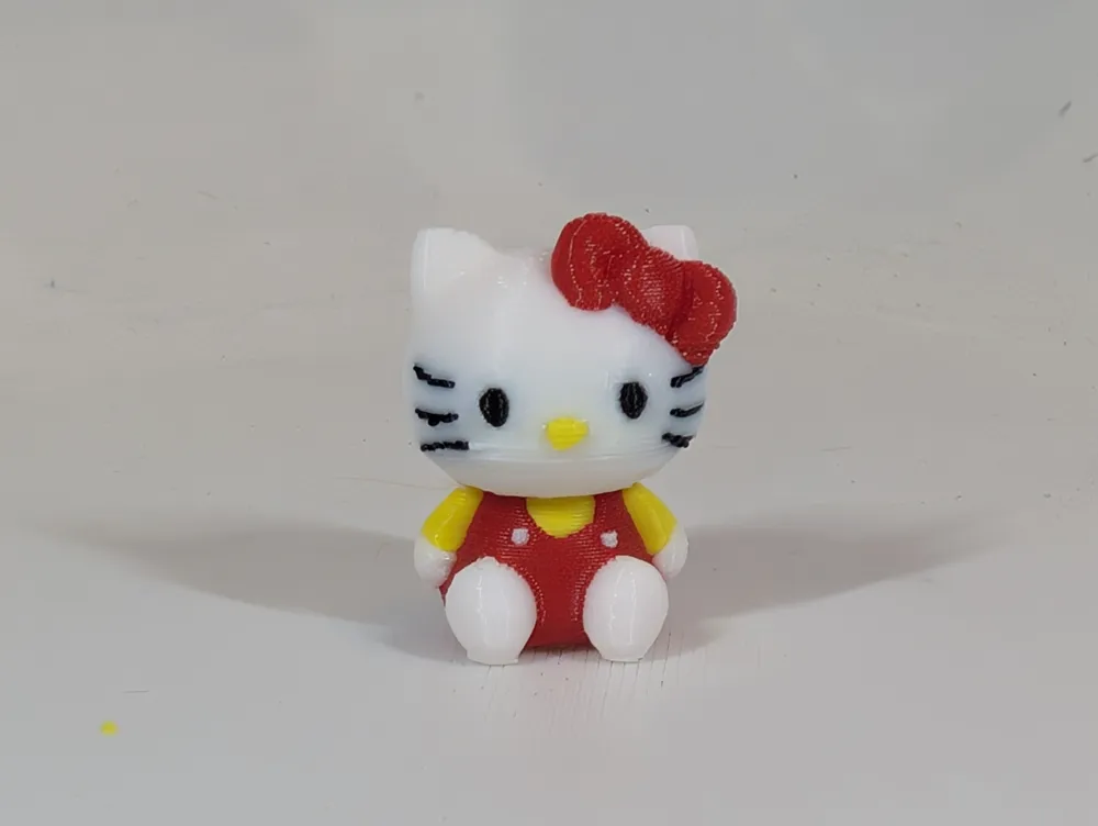 Hello Kitty Mini - Free 3D Print Model - MakerWorld