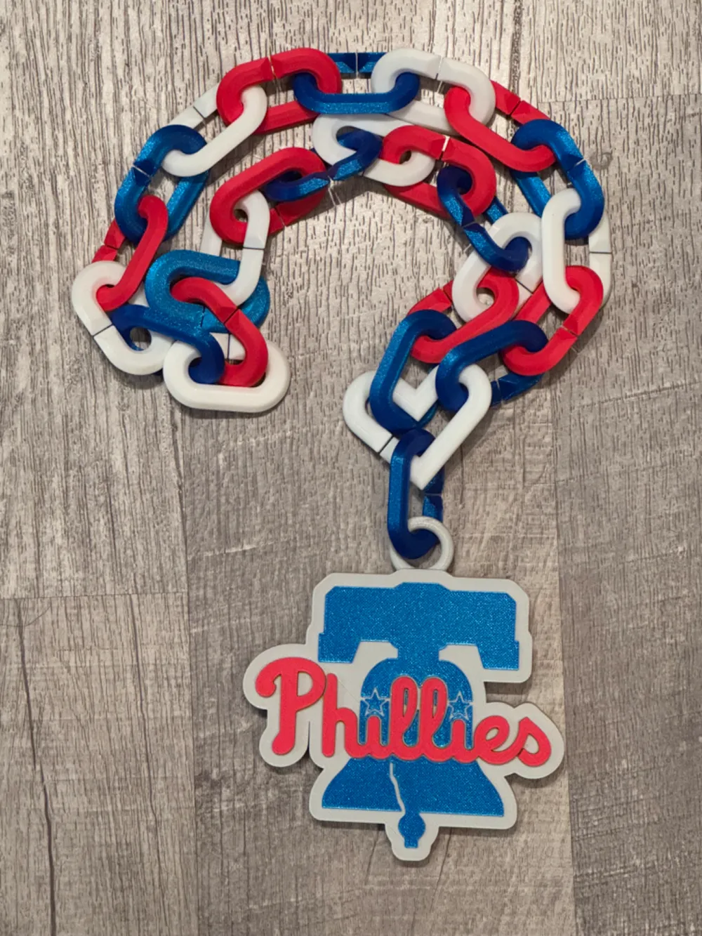 Philadelphia Phillies logo necklace chain by JabHook MakerWorld ...