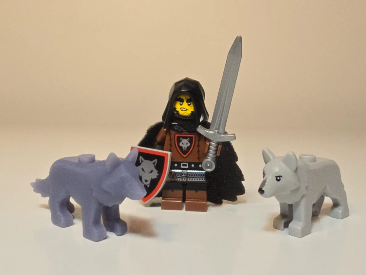Brick Wolf - Free 3D Print Model - MakerWorld
