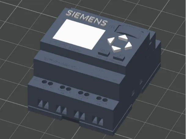Siemens PLC Logo - Keychain - Free 3D Print Model - MakerWorld