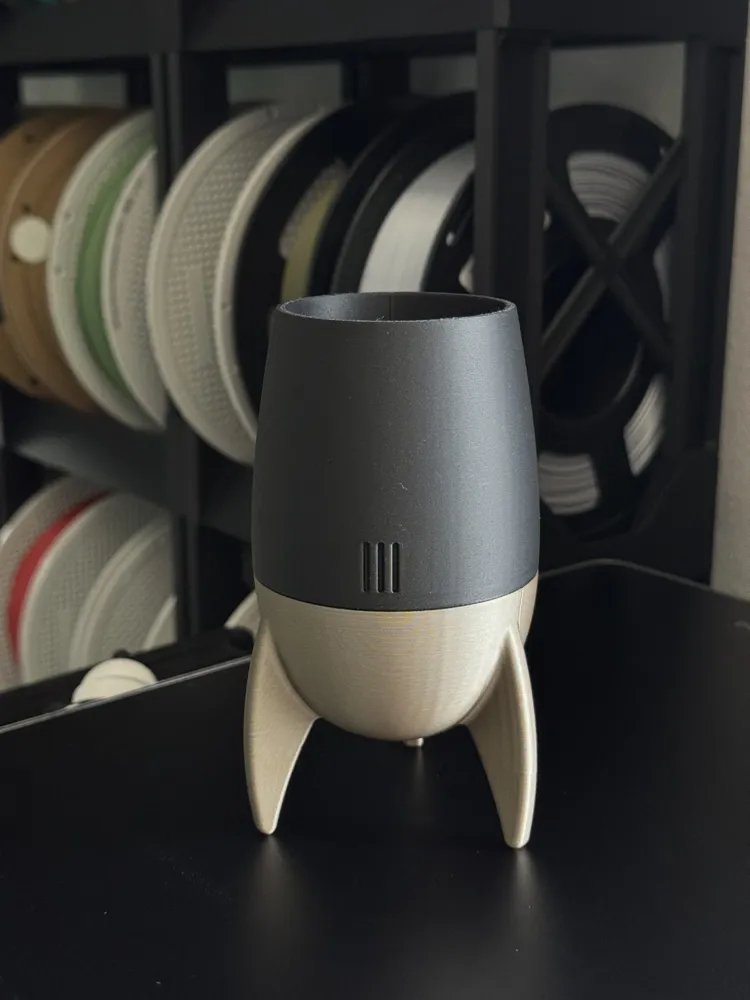 Rocket Pot by HpInvent MakerWorld: Download Free 3D Models