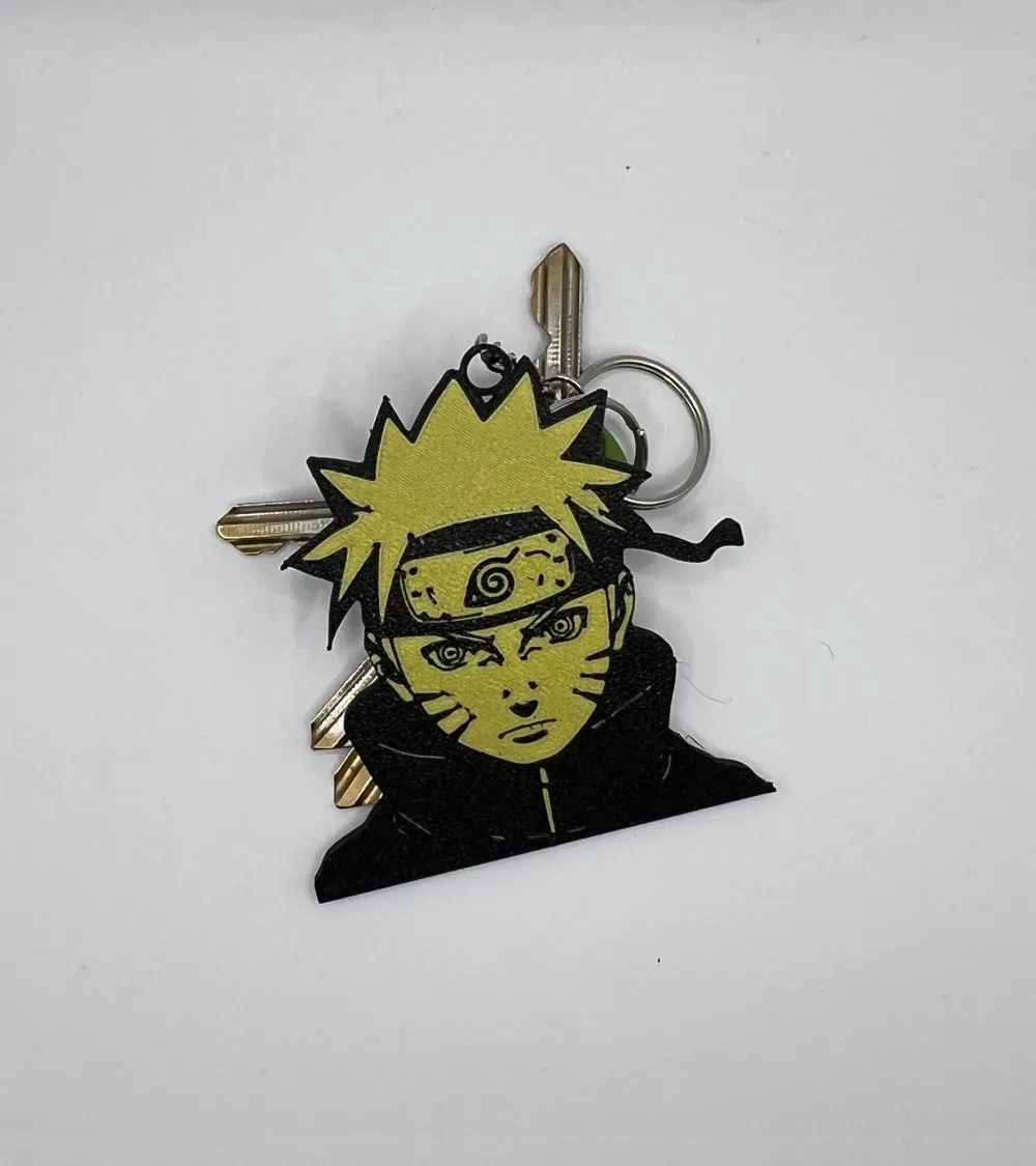 Naruto Uzumaki Keychain by vahlstudio - MakerWorld