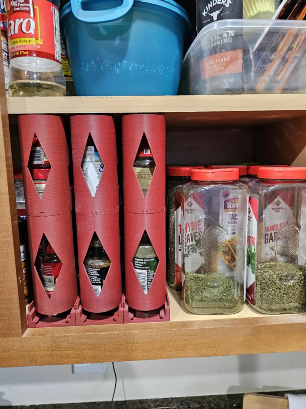 Wide Spice Rack Slider Remixed by happygil78 - MakerWorld