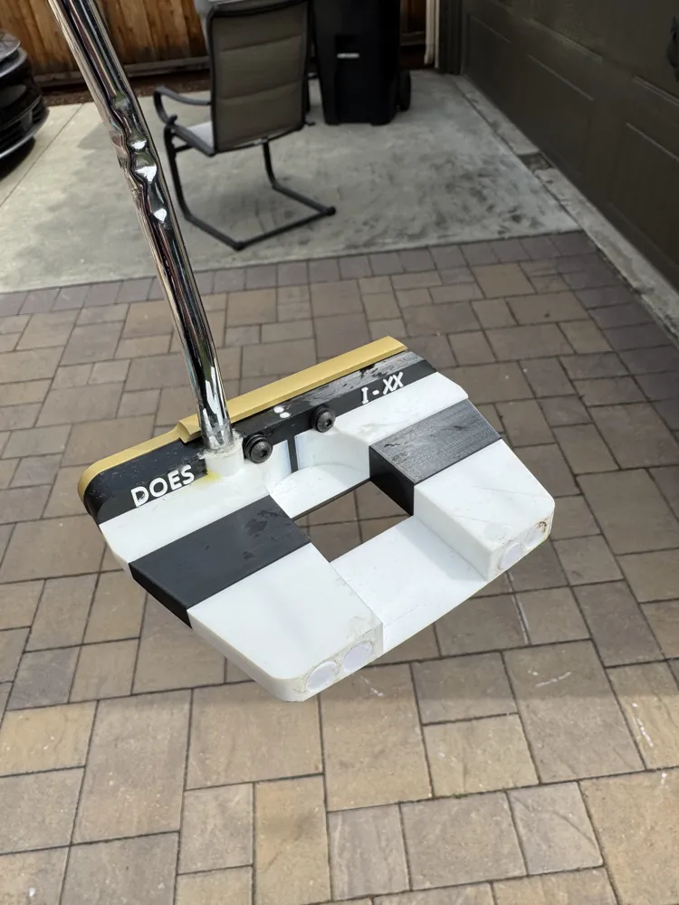 weighted putter 380 grams counter balanced Remixed by Trey MakerWorld ...