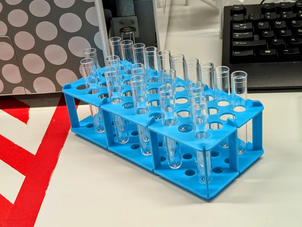 Flow Cytometry / FACS tube rack kit card by G__W__ - MakerWorld