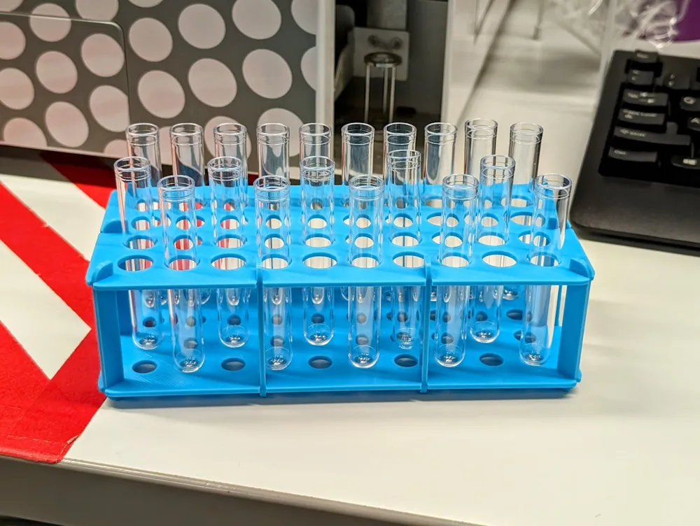 Flow Cytometry / FACS tube rack kit card - Free 3D Print Model - MakerWorld