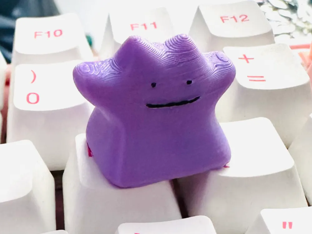 Ditto Pokemon Keycap by just8n - MakerWorld