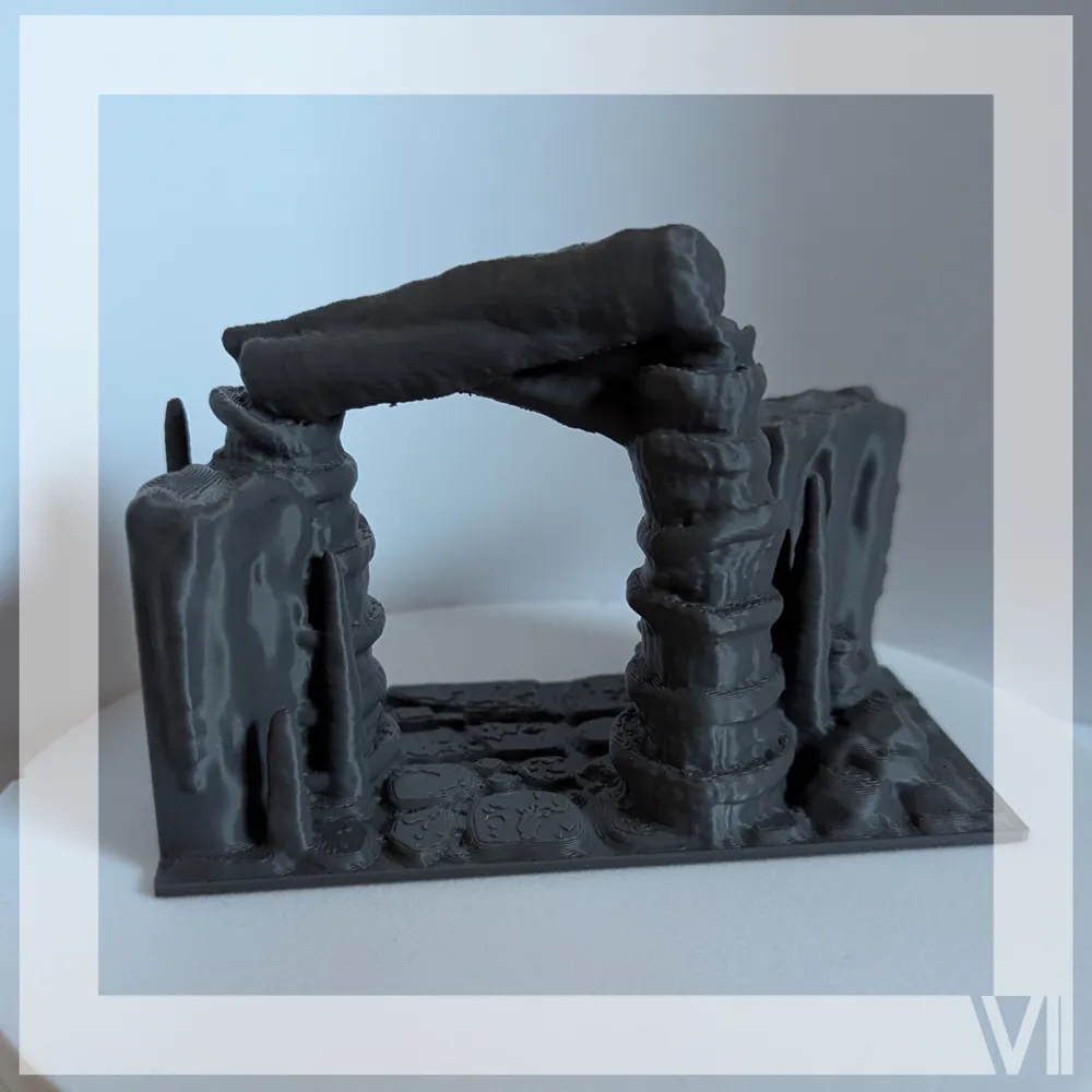 OpenForge 2.0 Dark Cave Entry Arch Remixed by FeuervogelVII MakerWorld ...