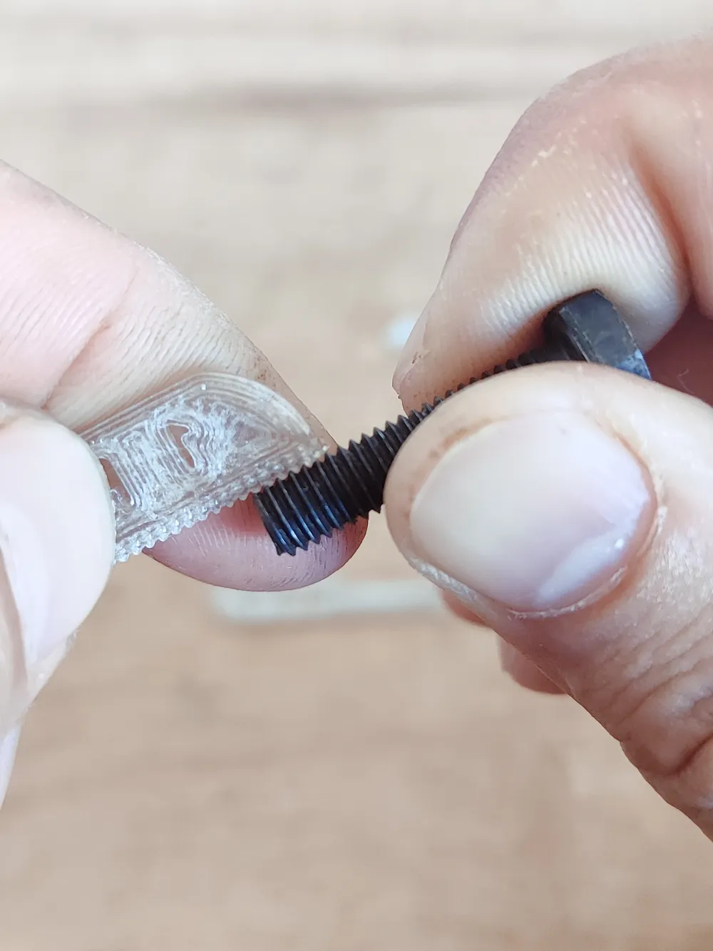 Fast Thread Pitch Gauge (1mm - 2.5mm) | Calibrador - Free 3D Print ...