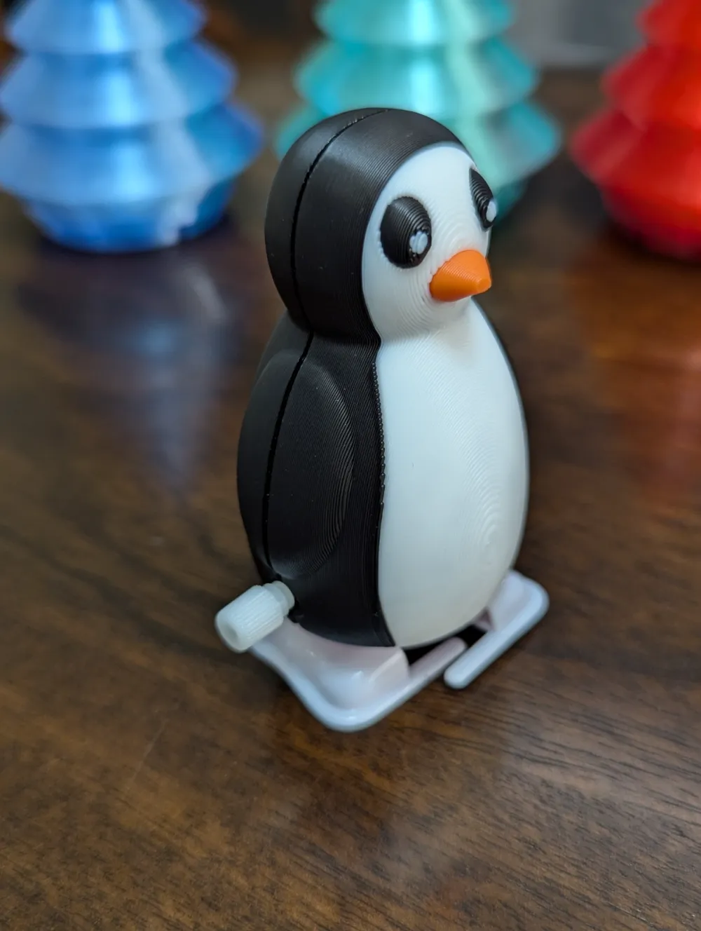 Cute Wind Up Walking Penguin - Free 3D Print Model - MakerWorld