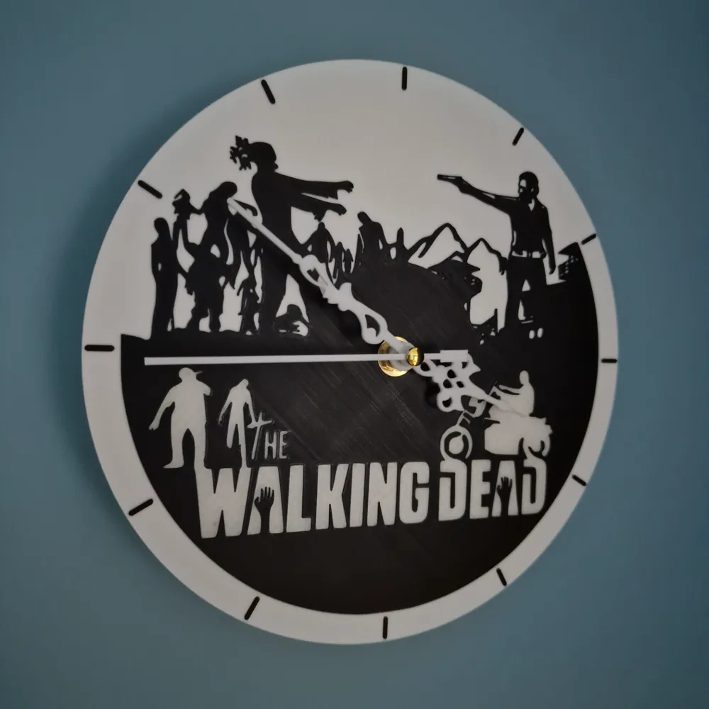 The Walking Dead Clock by adam0492 - MakerWorld