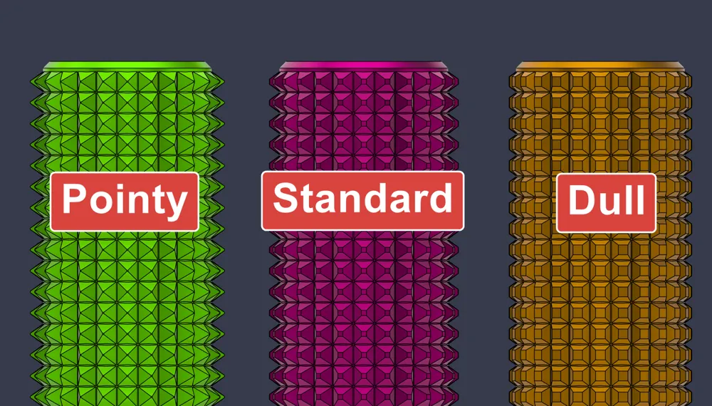 Spiked Stress Rollers (3 levels) - Free 3D Print Model - MakerWorld